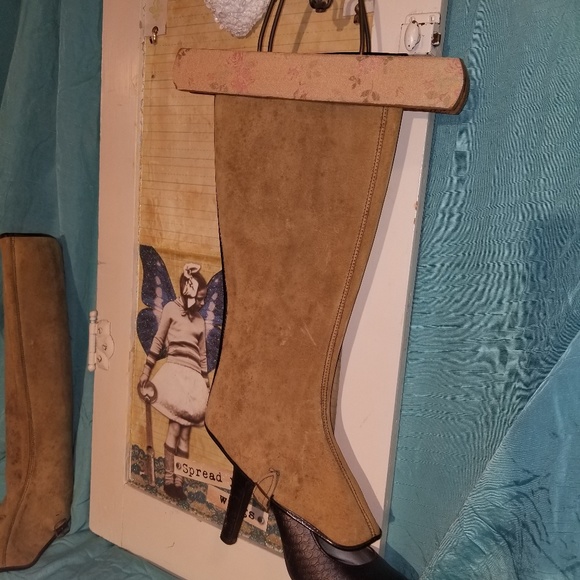 Vintage | Shoes | Genuine Leather Spats Gaiters Steampunk Boot Cover ...